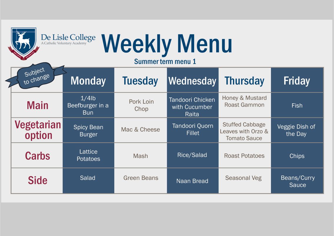 Catering - De Lisle College - Loughborough